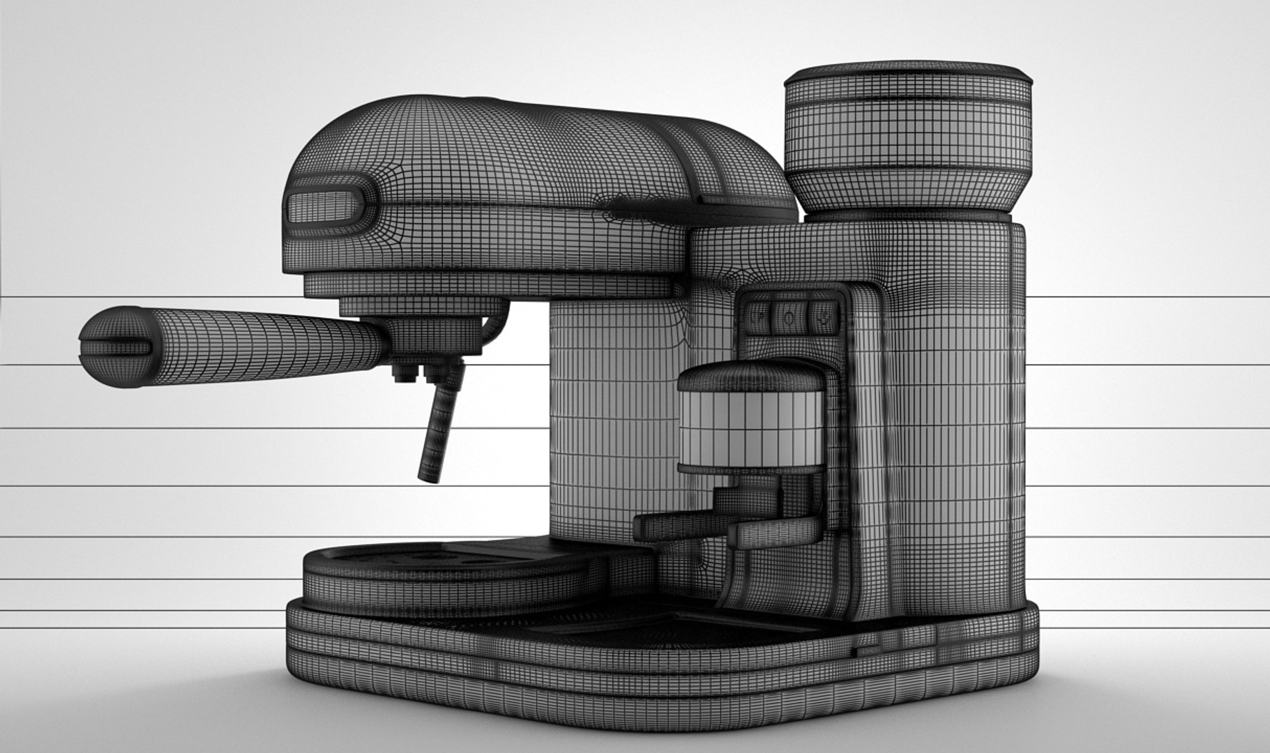 3D coffee machine - TurboSquid 1551907