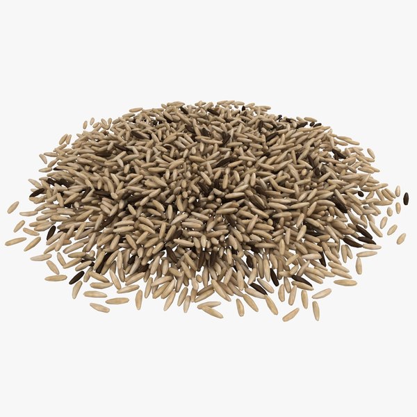 Realistic rice 3D model - TurboSquid 1203316