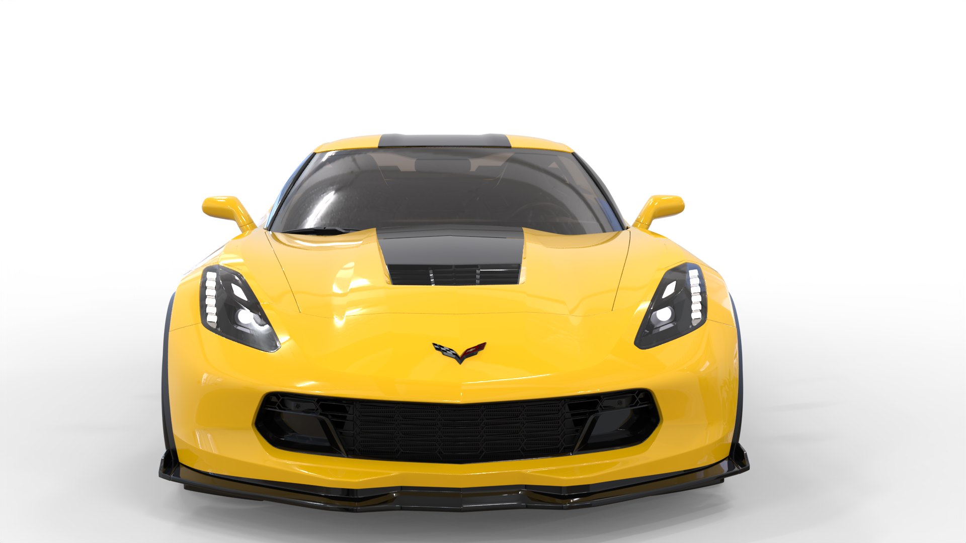 3D Chevrolet Corvette Sport C17 2025 Model - TurboSquid 2360978