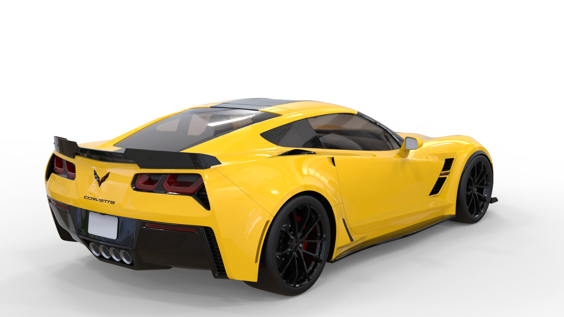 3D Chevrolet Corvette Sport C17 2025 Model - TurboSquid 2360978