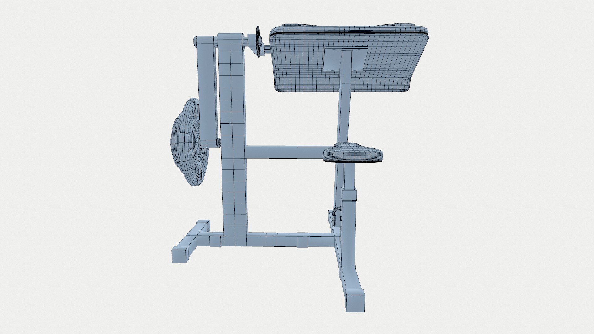Barbell Weightlifting 3D Model - TurboSquid 1289341