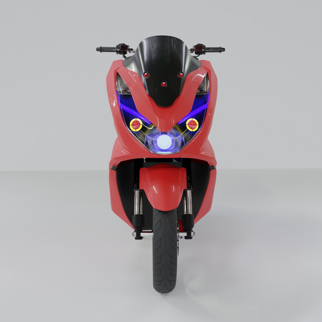3D Model HONDA PCX 2022 - TurboSquid 2113496
