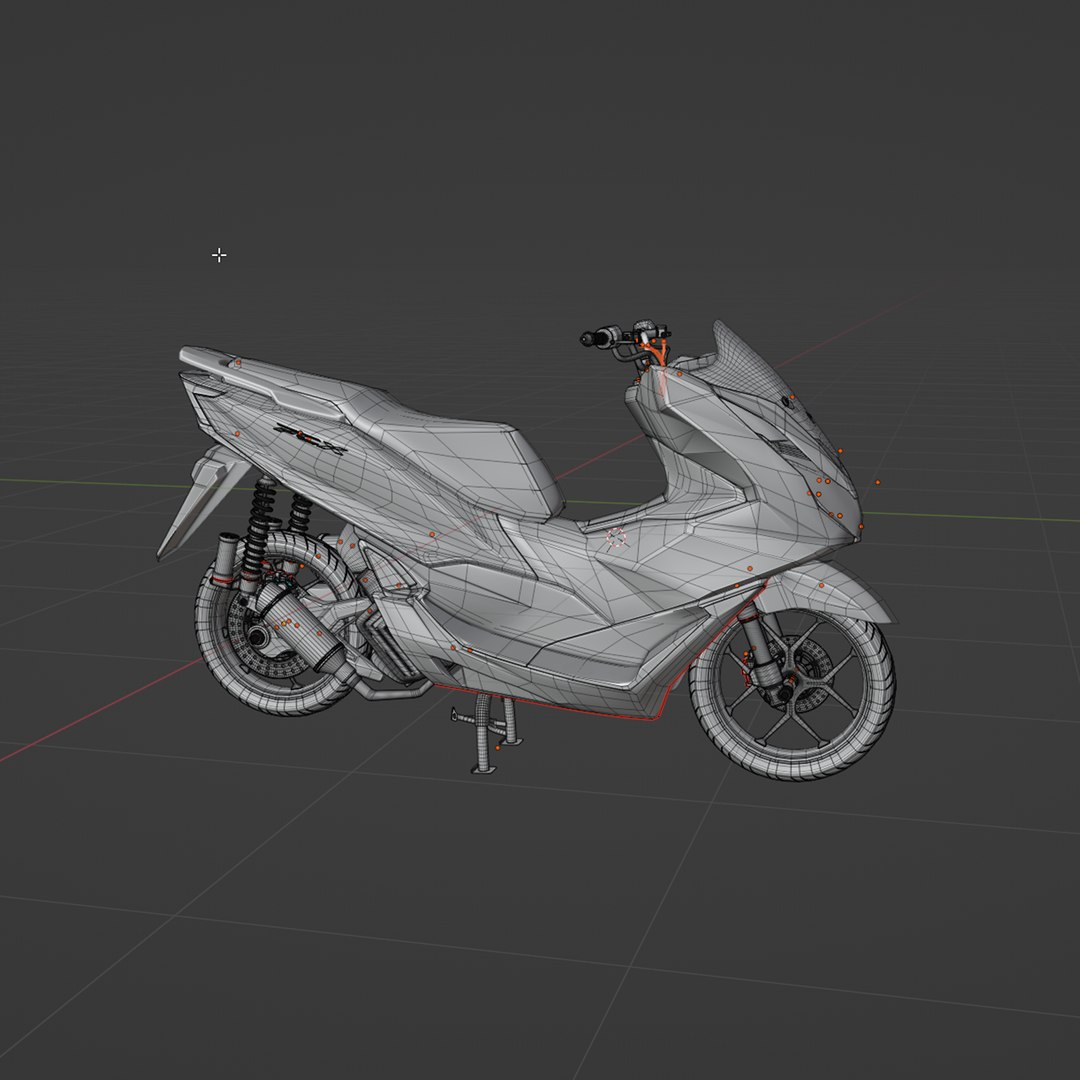3D Model HONDA PCX 2022 - TurboSquid 2113496
