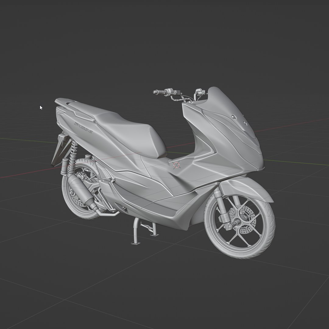3D Model HONDA PCX 2022 - TurboSquid 2113496