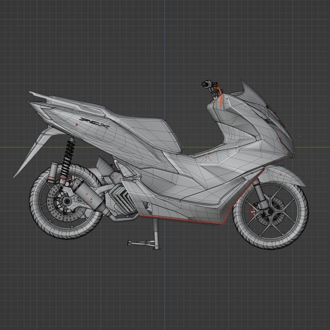 3D Model HONDA PCX 2022 - TurboSquid 2113496