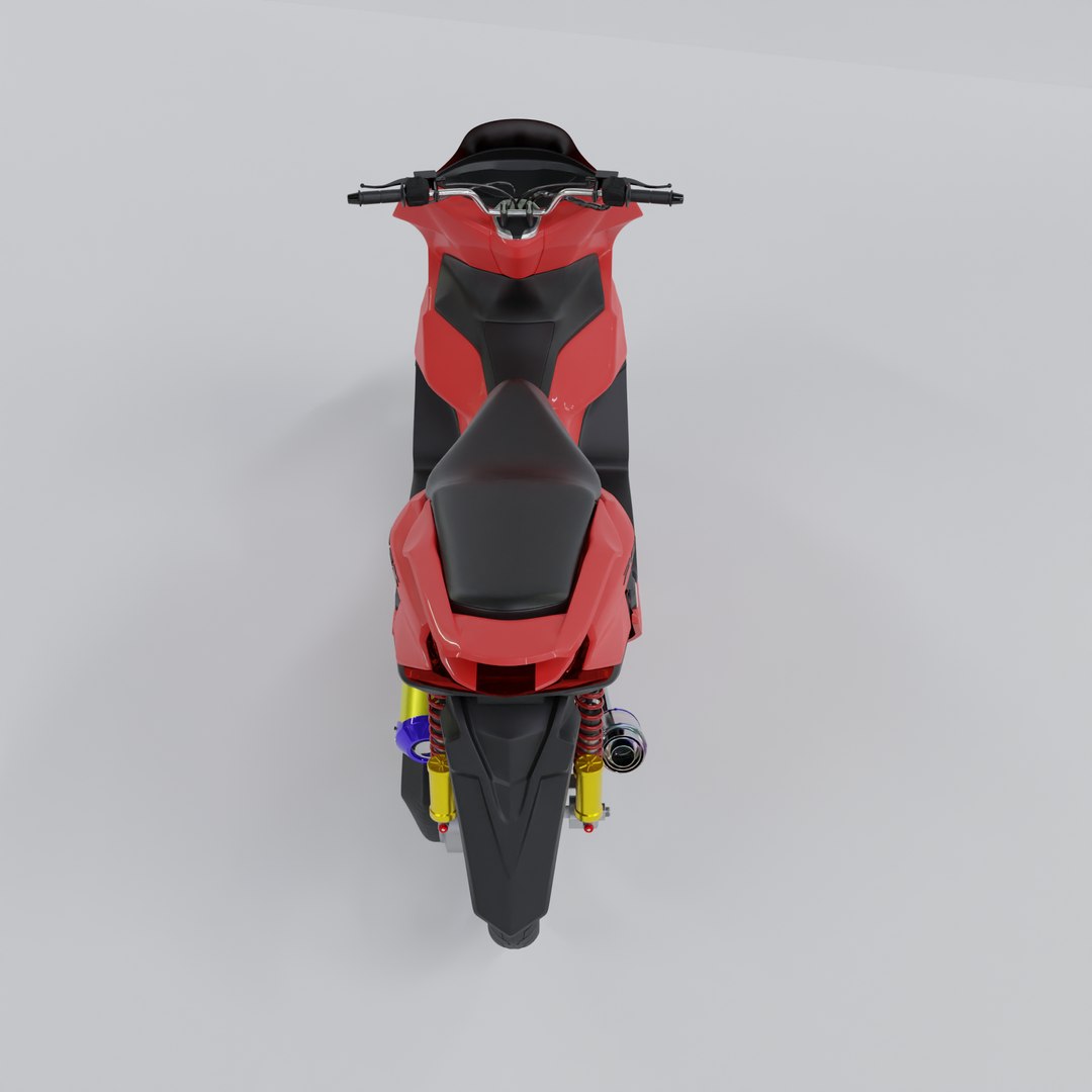 3D Model HONDA PCX 2022 - TurboSquid 2113496