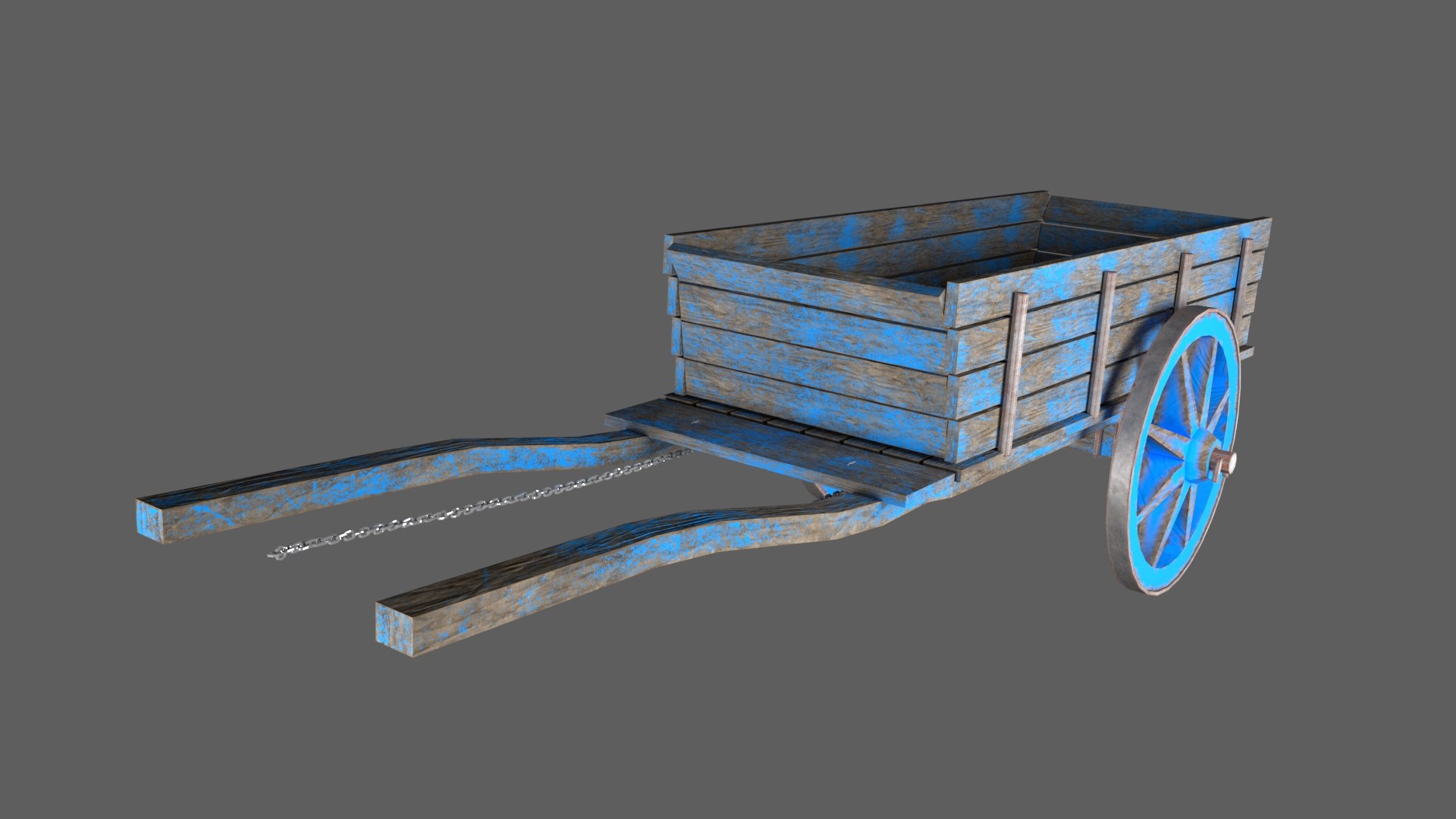 3D Model Horse Cart - TurboSquid 1443791