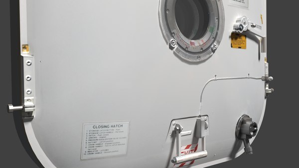 3D hatch space station common model - TurboSquid 1713461