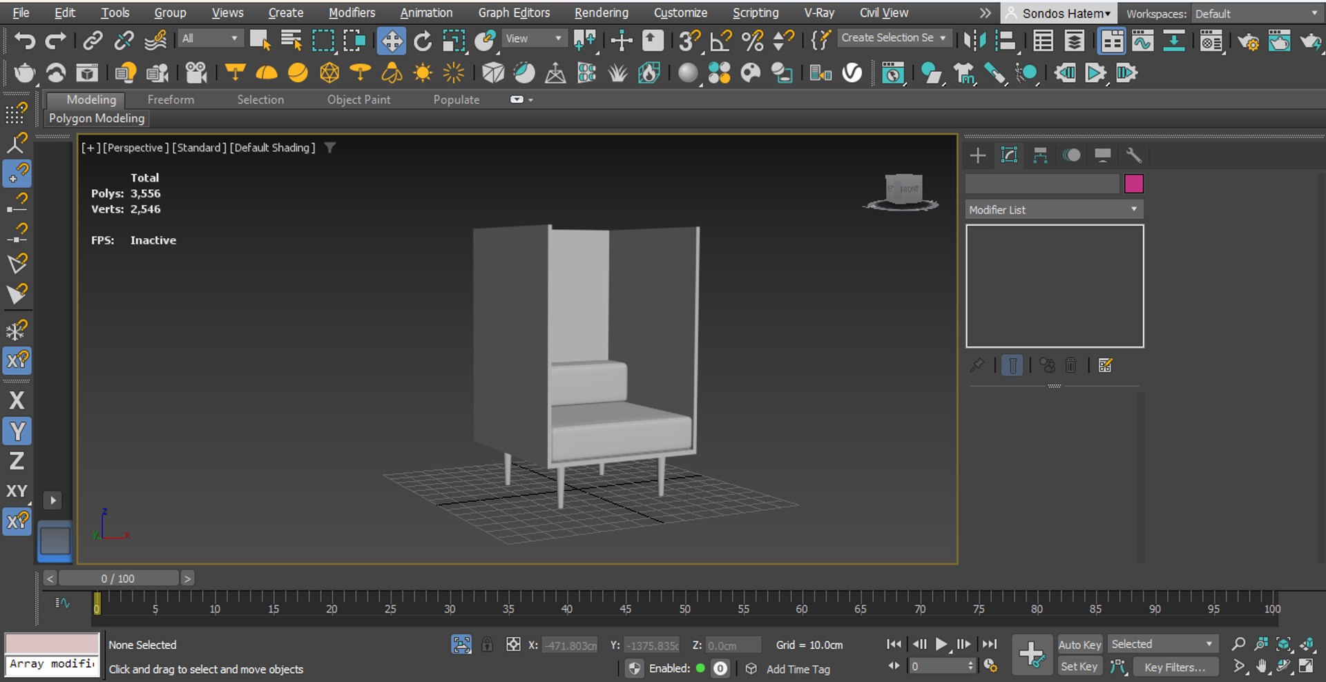 Free Cubic Comfort Chair 3D Model - TurboSquid 2293109