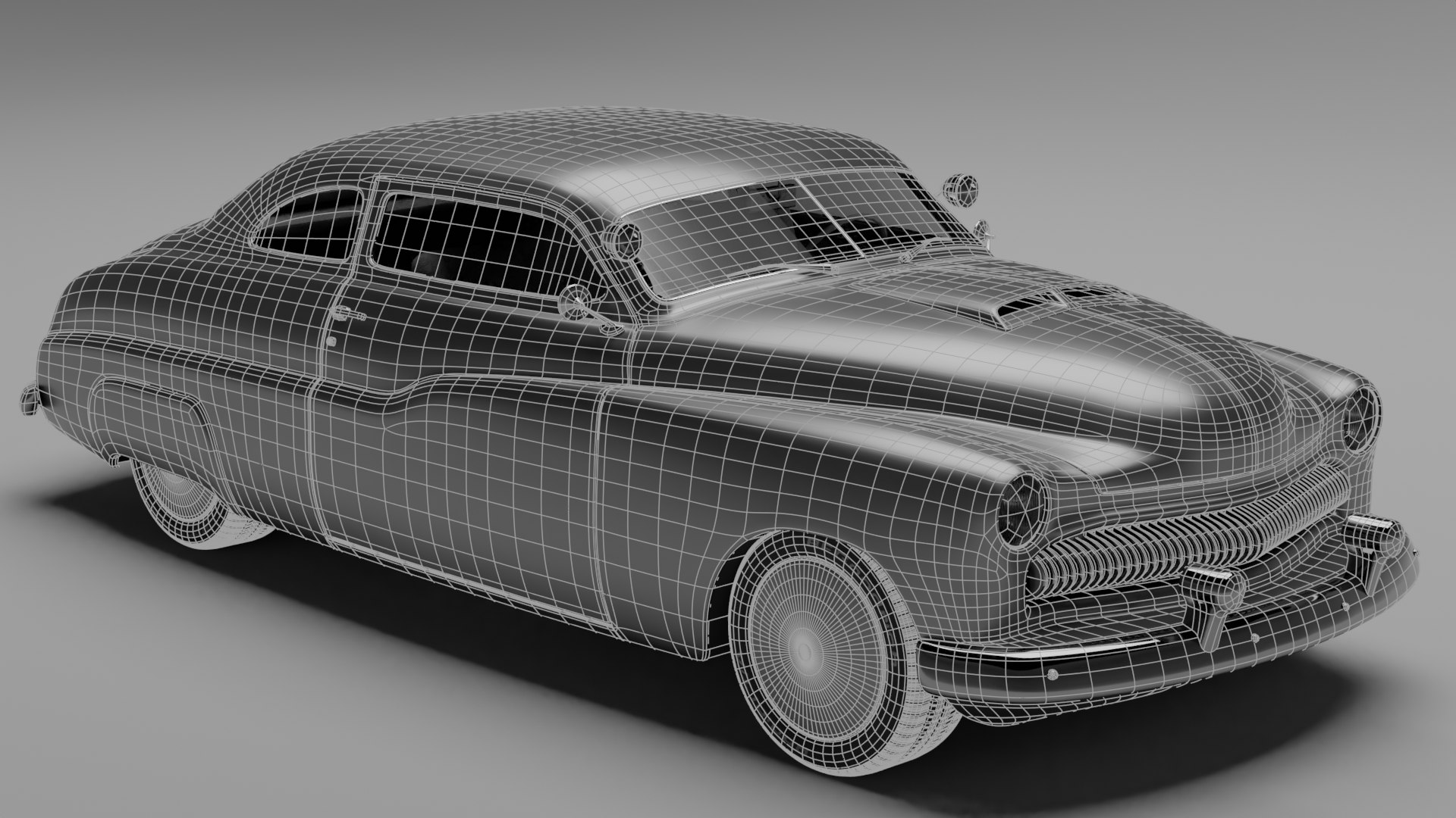 Classic Car 3D Model - TurboSquid 1713667