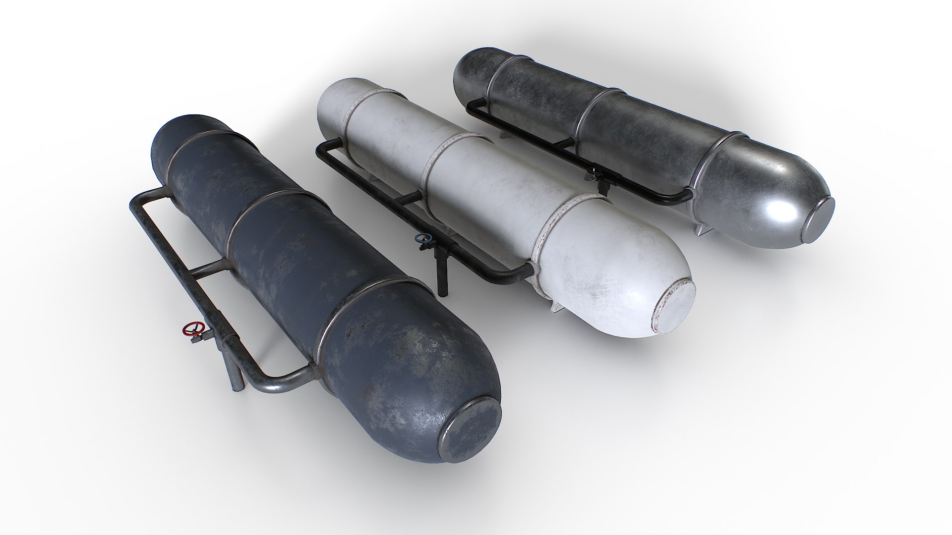 Industrial Storage Tanks Model - TurboSquid 2511742