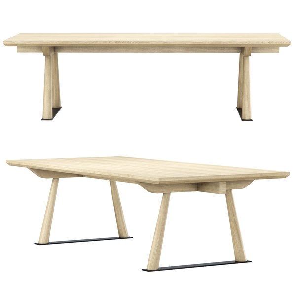 Allee maintenon table model - TurboSquid 1701013