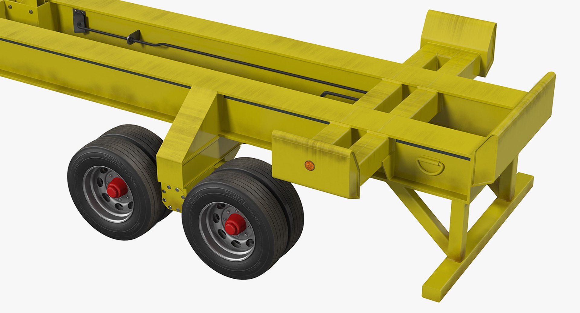 3D Trailer 20ft Iso Container Model - TurboSquid 1370769