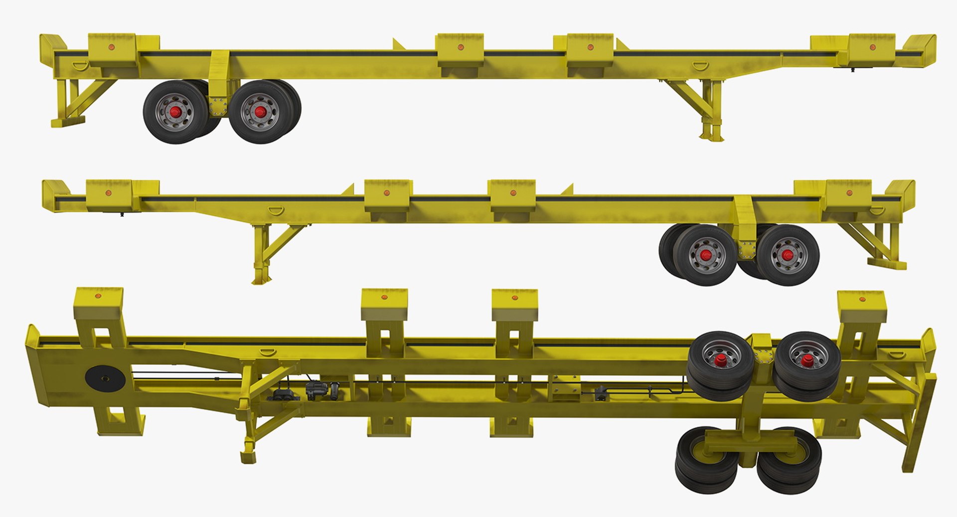 3D Trailer 20ft Iso Container Model - TurboSquid 1370769