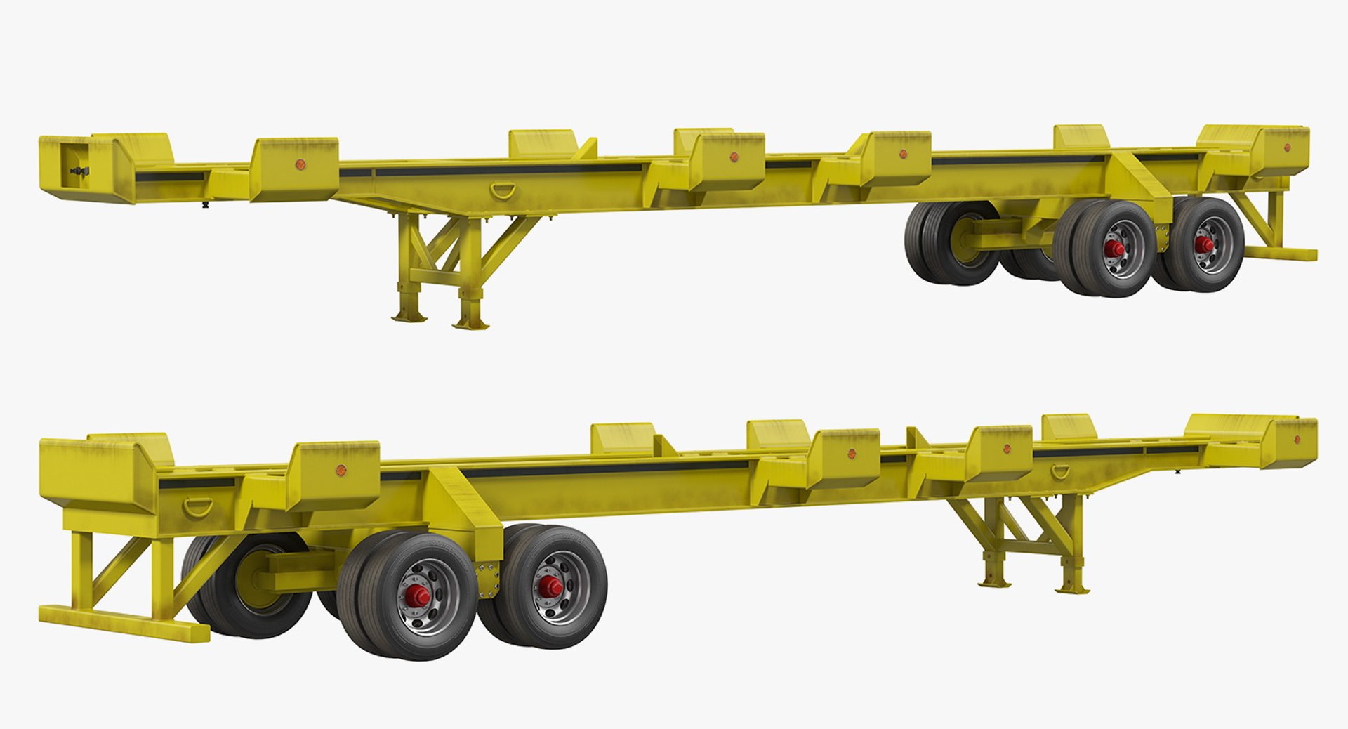 3D Trailer 20ft Iso Container Model - TurboSquid 1370769