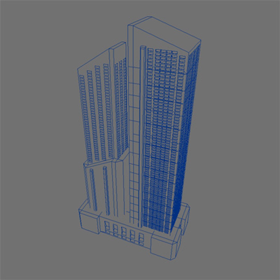 Lightwave Futuristic Building