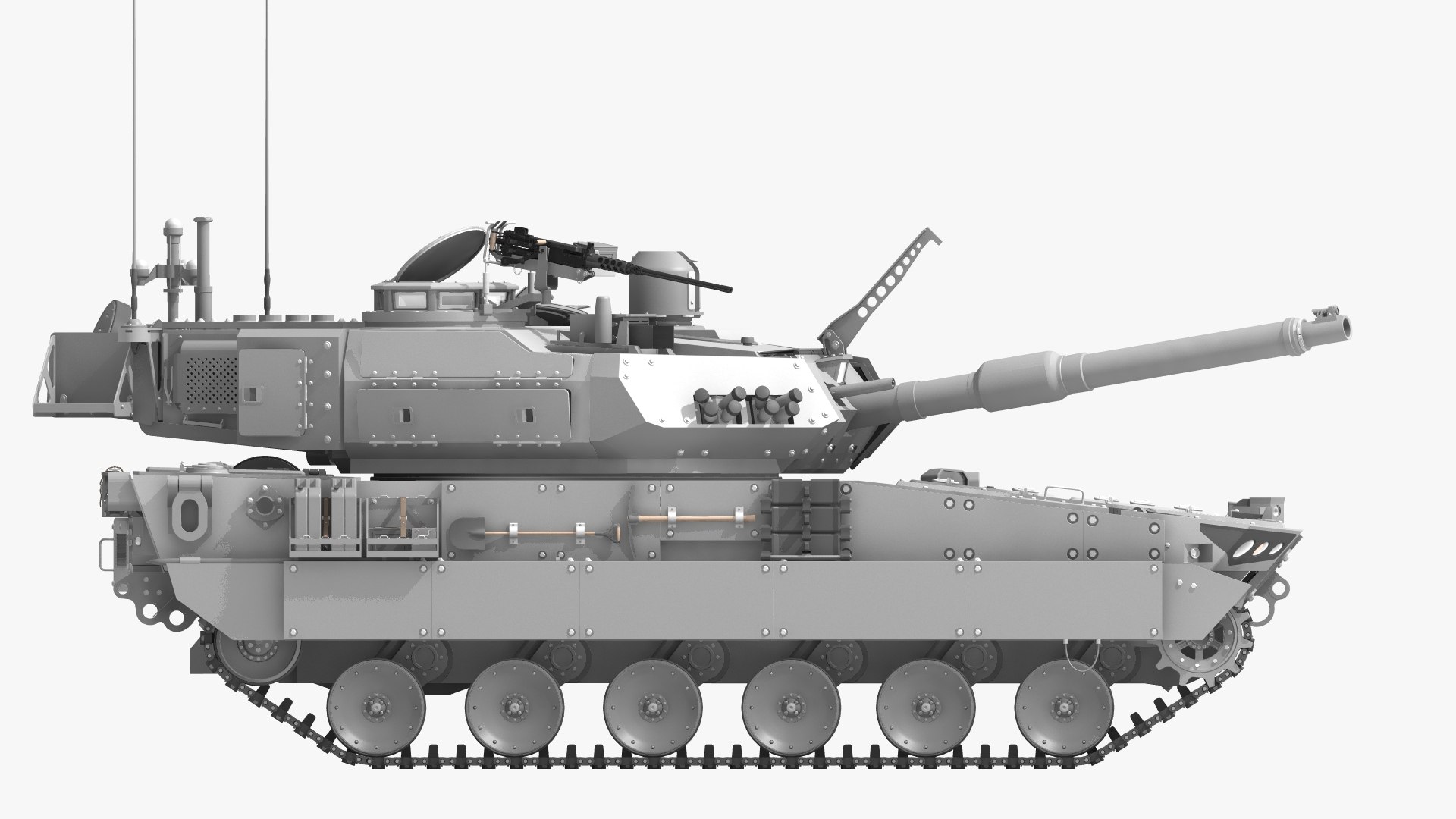 3D M-10 Booker Model - TurboSquid 2305450