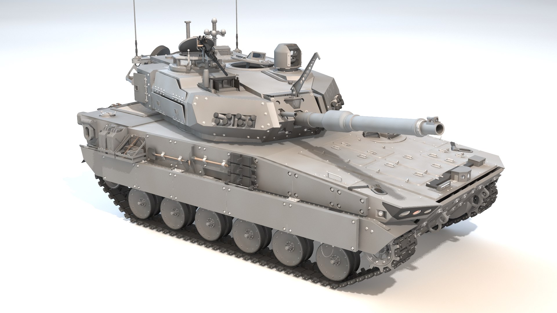 3D M-10 Booker Model - TurboSquid 2305450