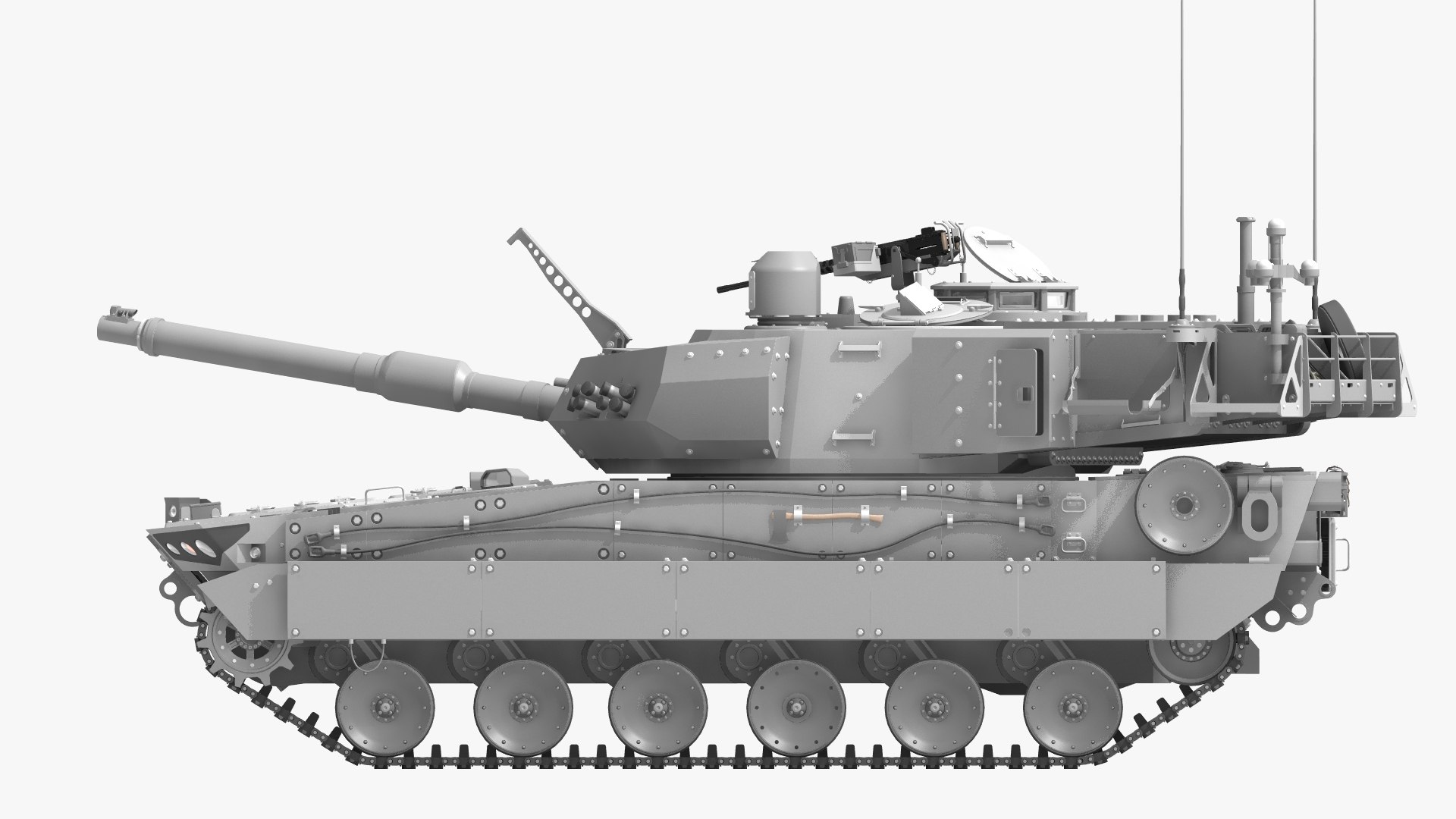 3D M-10 Booker Model - TurboSquid 2305450