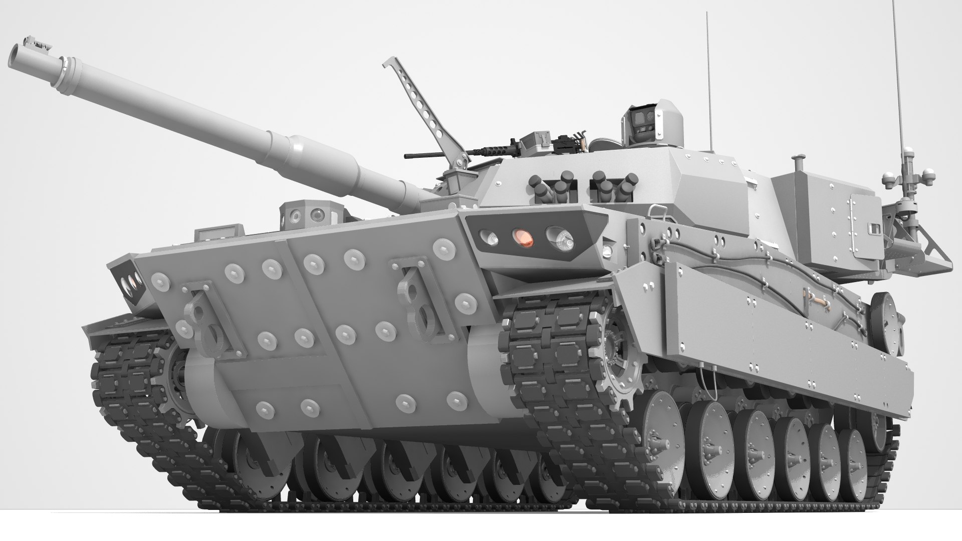 3D M-10 Booker Model - TurboSquid 2305450