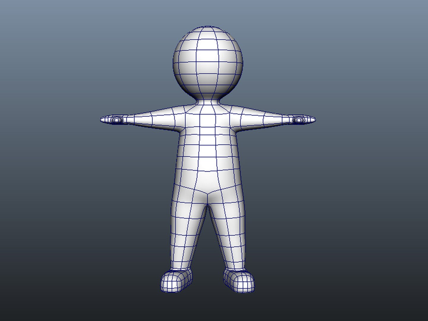 3d Small Man