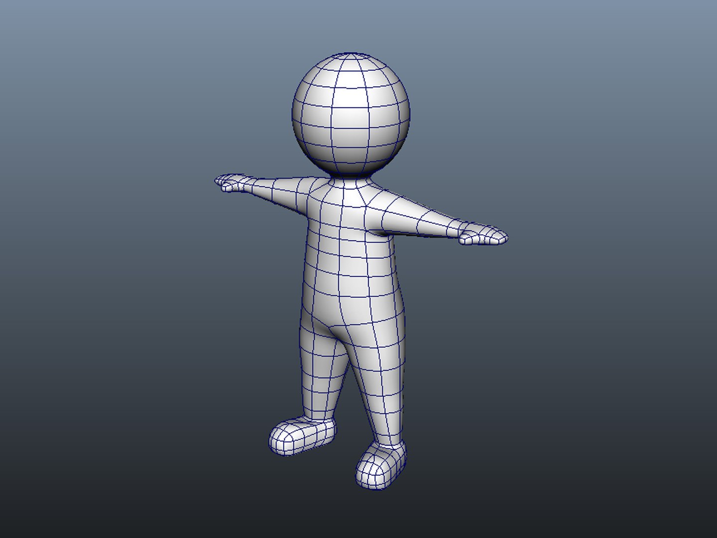 3d Small Man