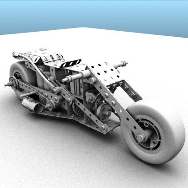 meccano kit motorcycle 3ds