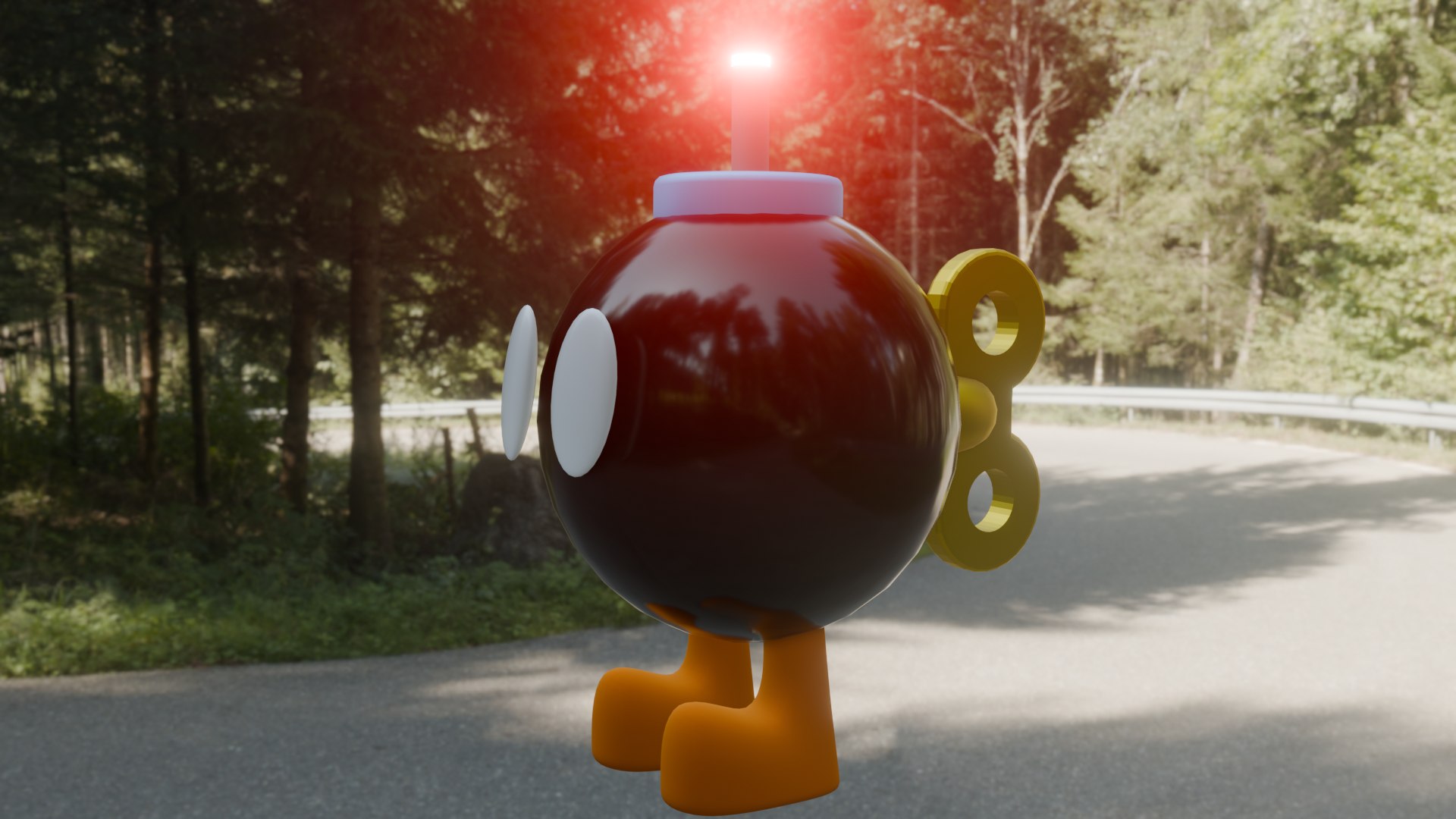Bomb Omb 3D Model - TurboSquid 2197268