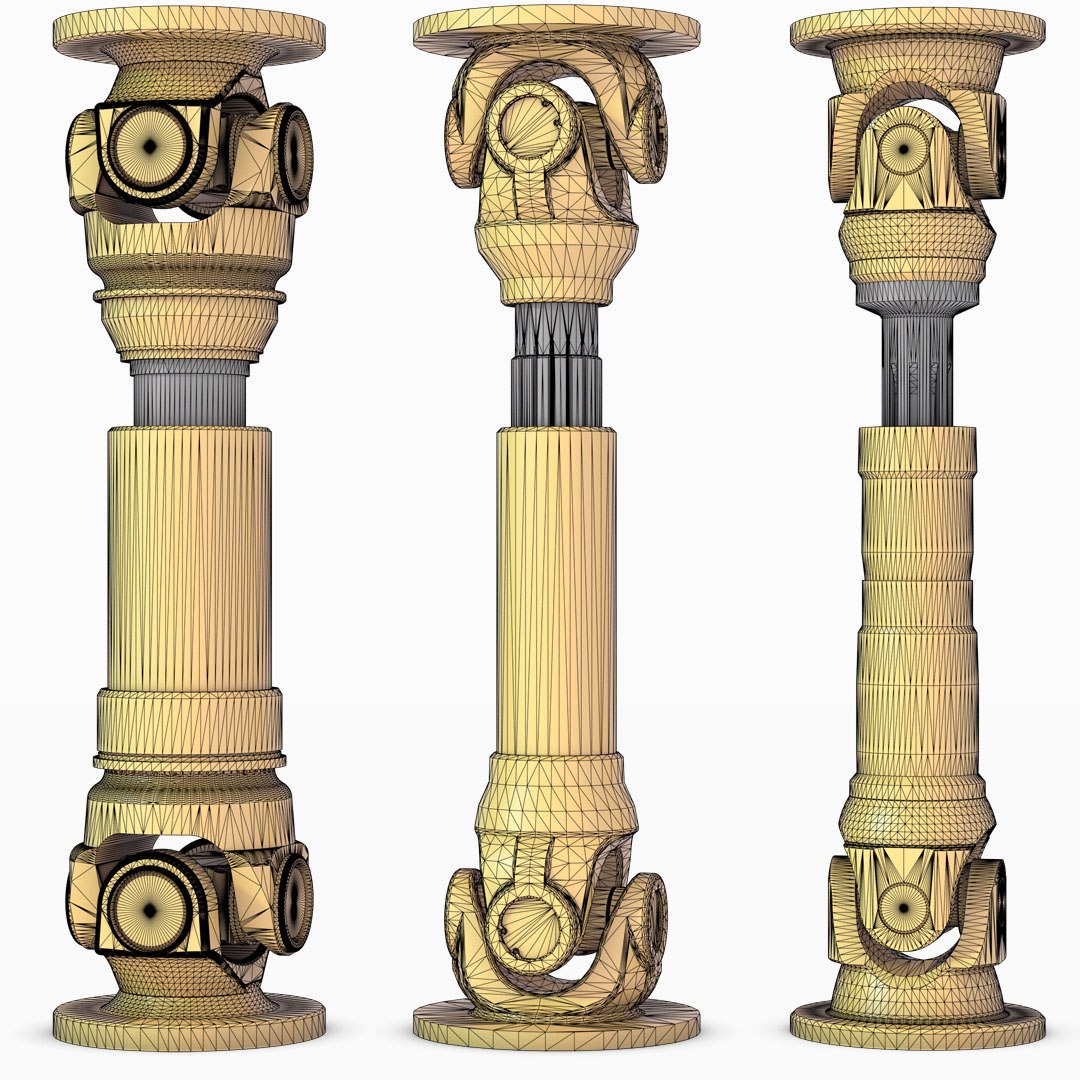 Cardan Shaft Model - TurboSquid 1166708