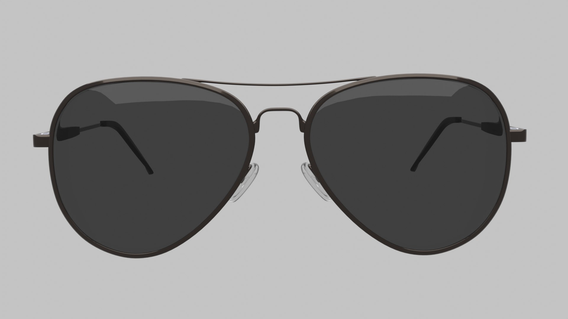 Black aviator sunglass 3d model 3D model - TurboSquid 2116919