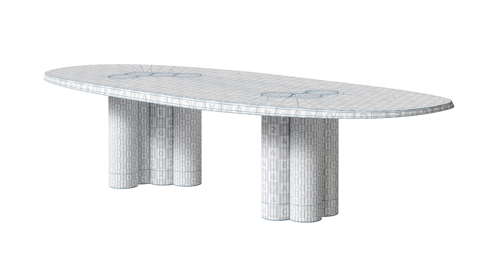 Enne Dining Table Ross 3D Model - TurboSquid 2345629