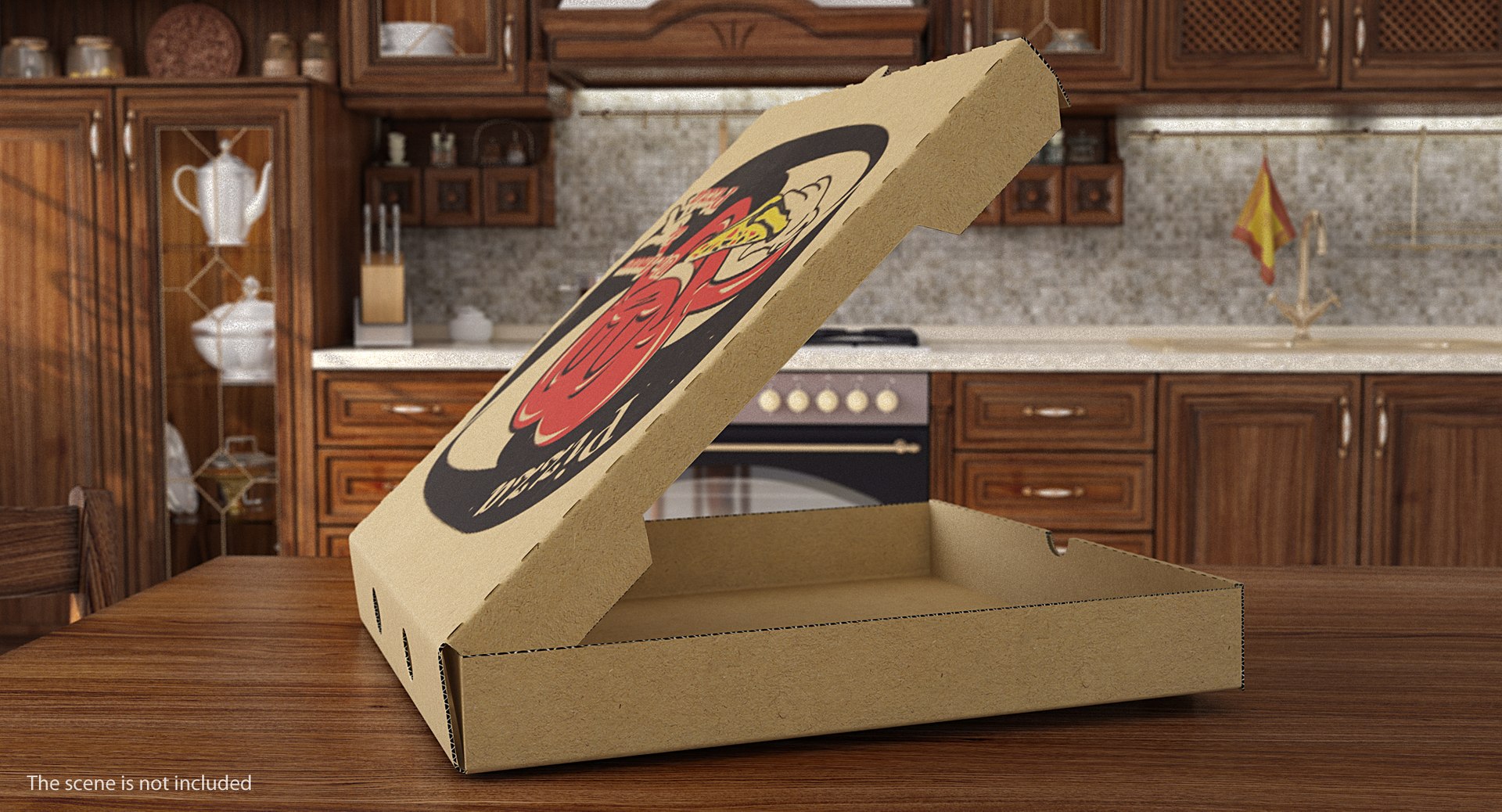 3D Open Pizza Boxes Collection 2 - TurboSquid 2139248