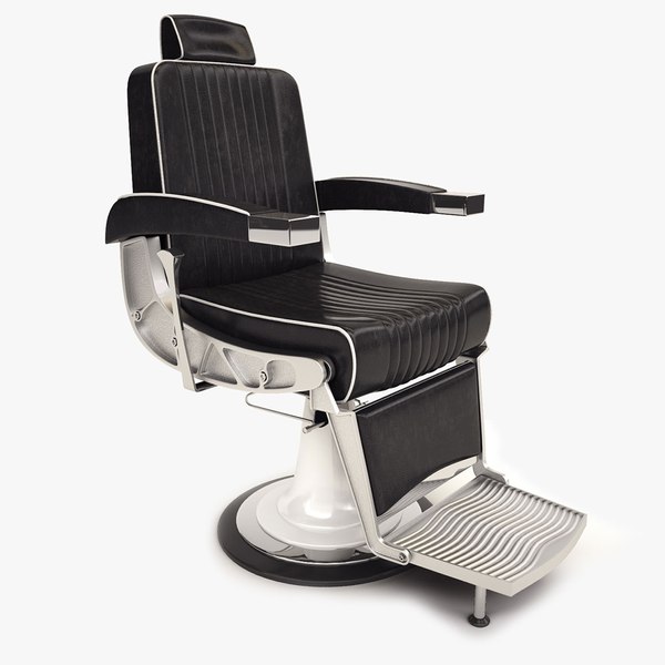 3D FBX barber chair barbershop