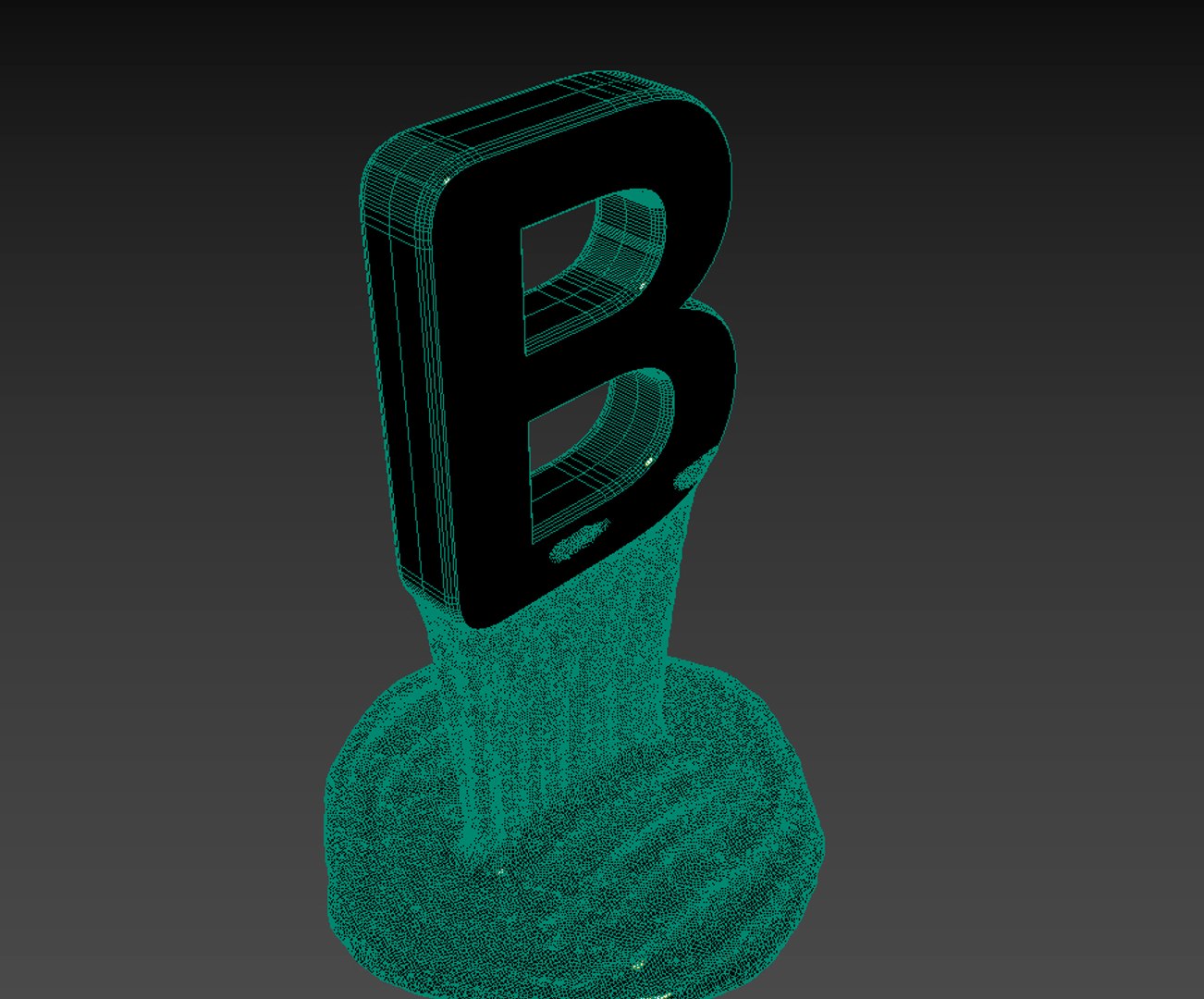 Letter 3D Model - TurboSquid 1408339