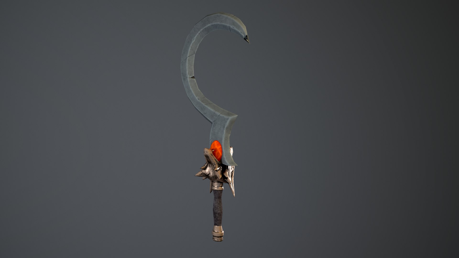 3D Fantasy SickleSword - TurboSquid 1865642