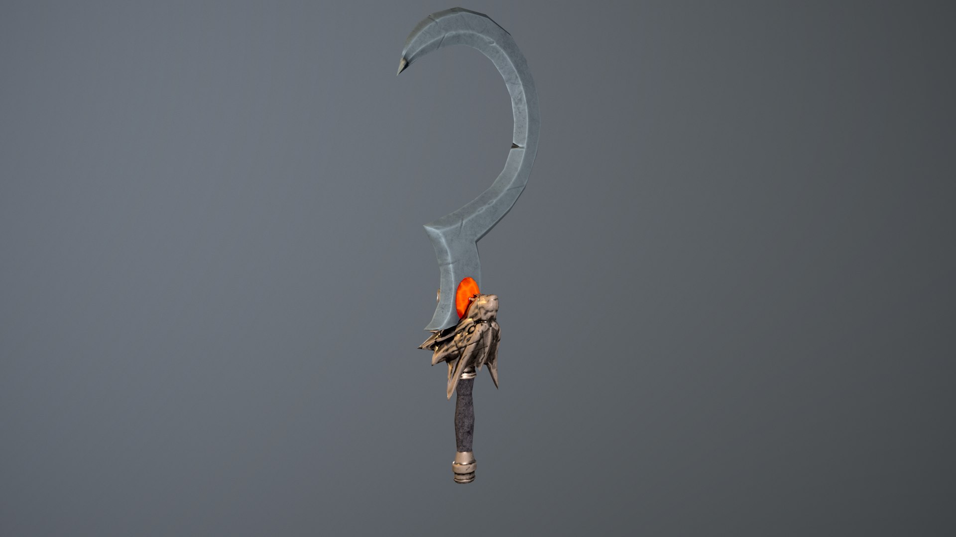 3D Fantasy SickleSword - TurboSquid 1865642