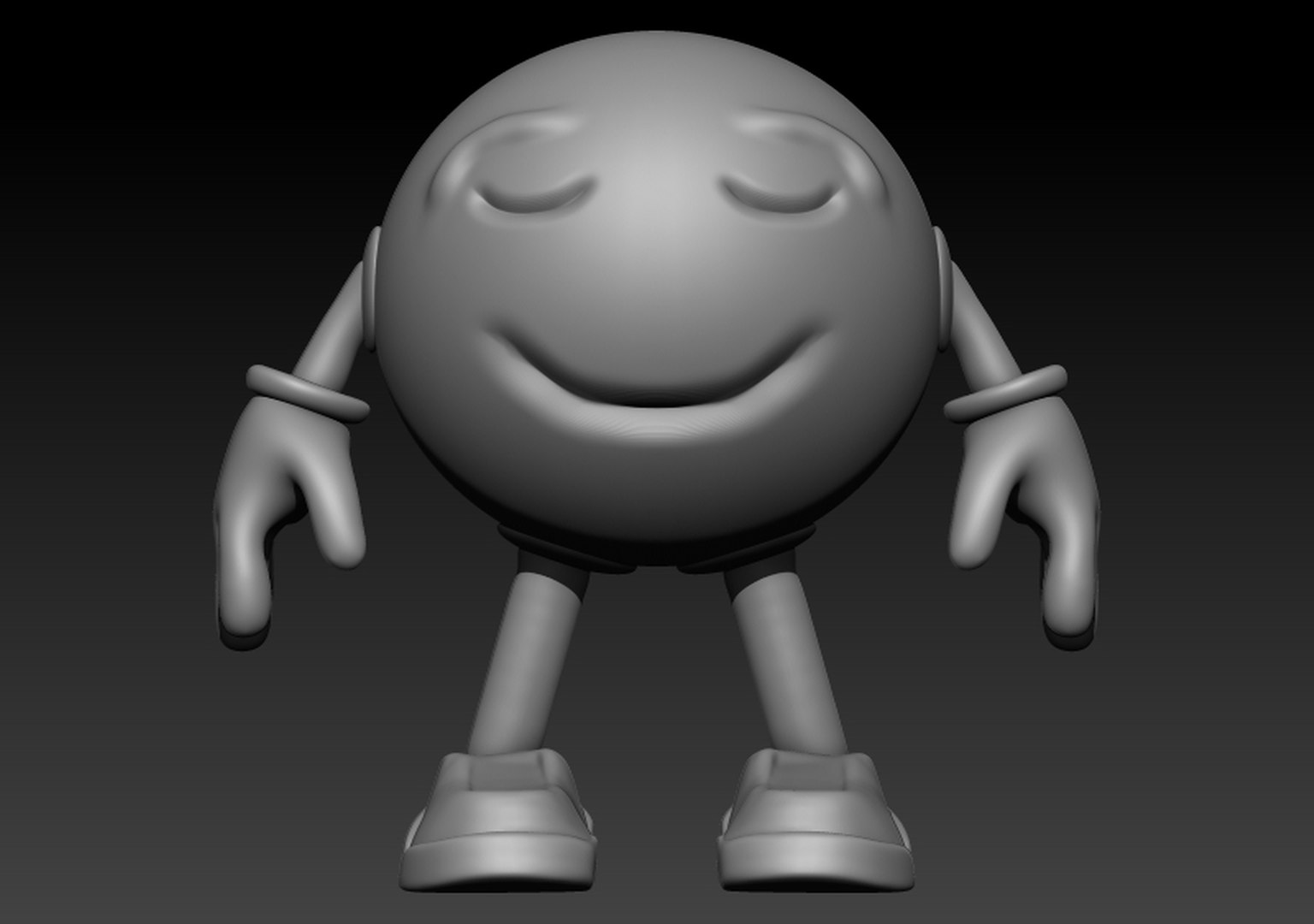 3D Happy Emoji Model - TurboSquid 1833540