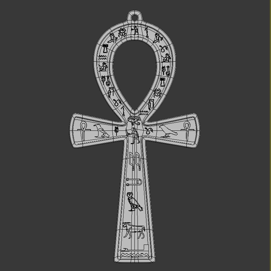 Egyptian Ankh Drawing