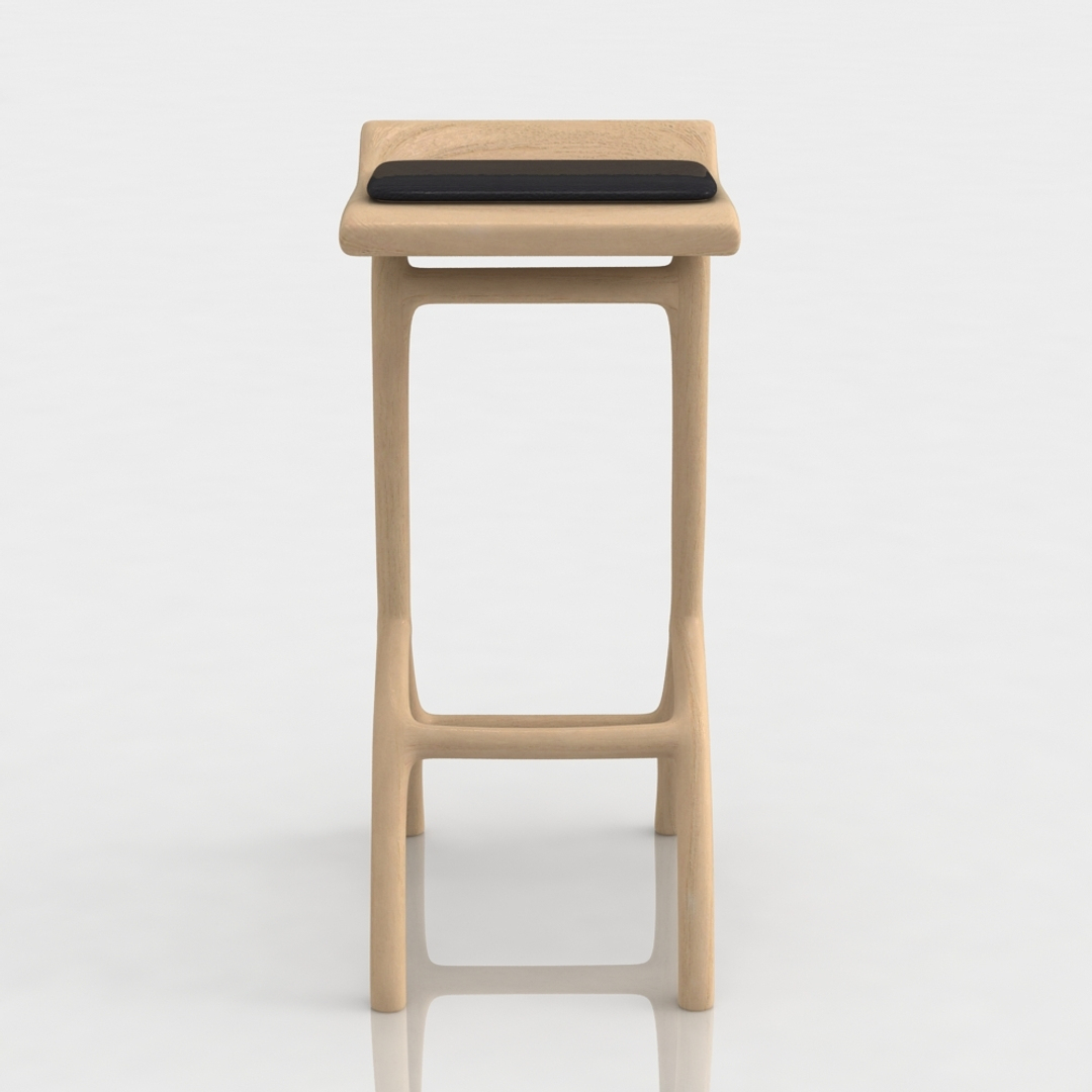 3d Model Of Bar Stool