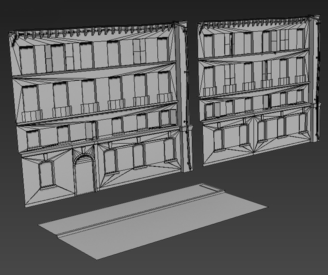 Modular Facade Building 3D Model | 1147287 | TurboSquid