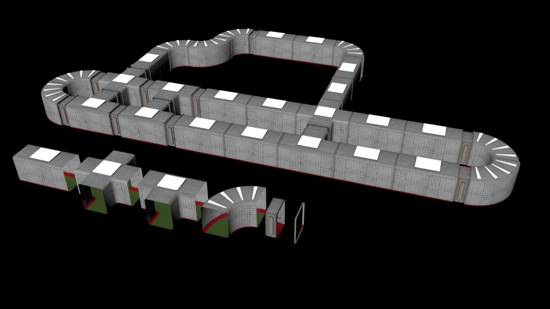 Next-gen Modular Set Games Model - TurboSquid 1468879