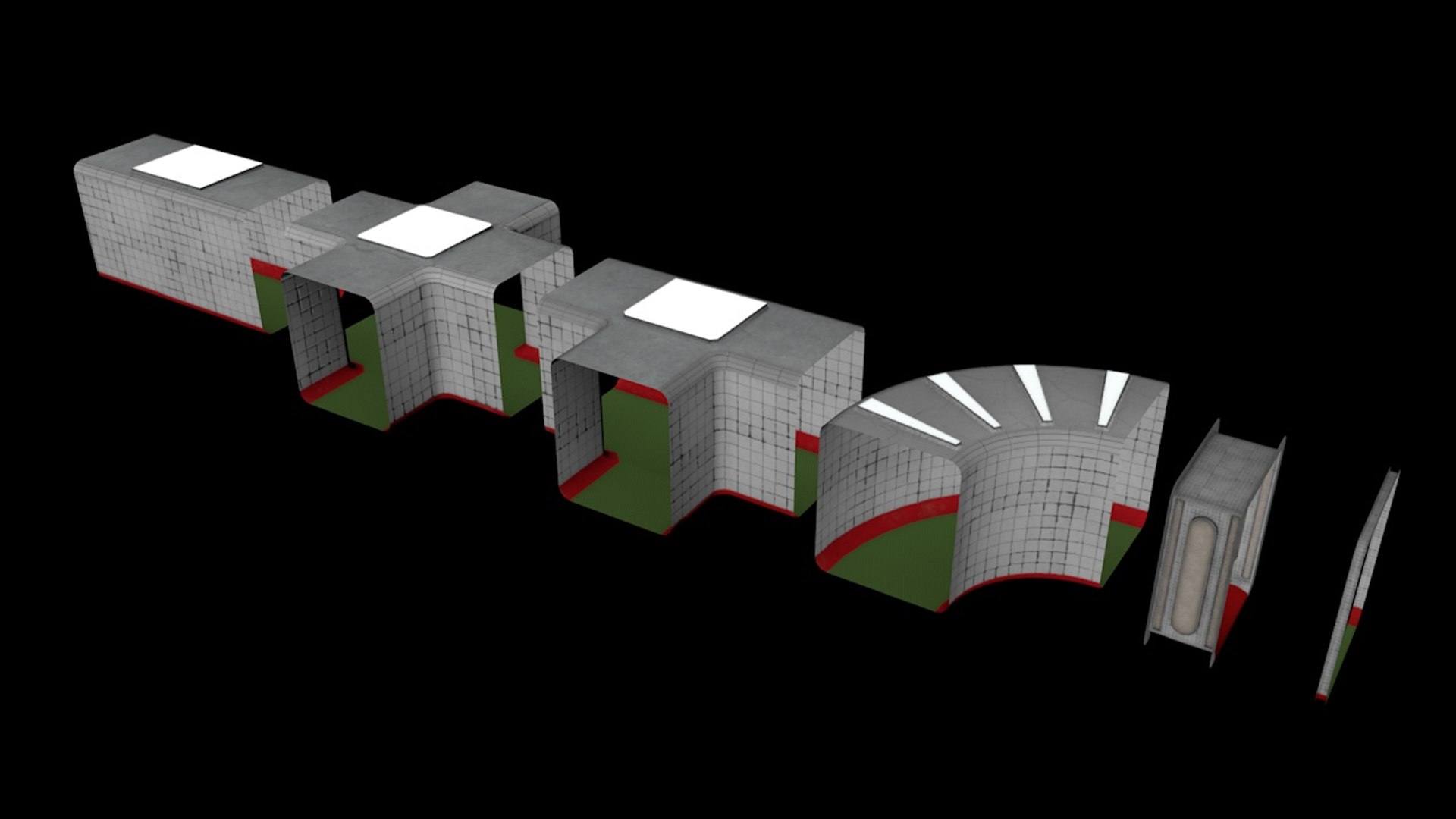 Next-gen Modular Set Games Model - TurboSquid 1468879