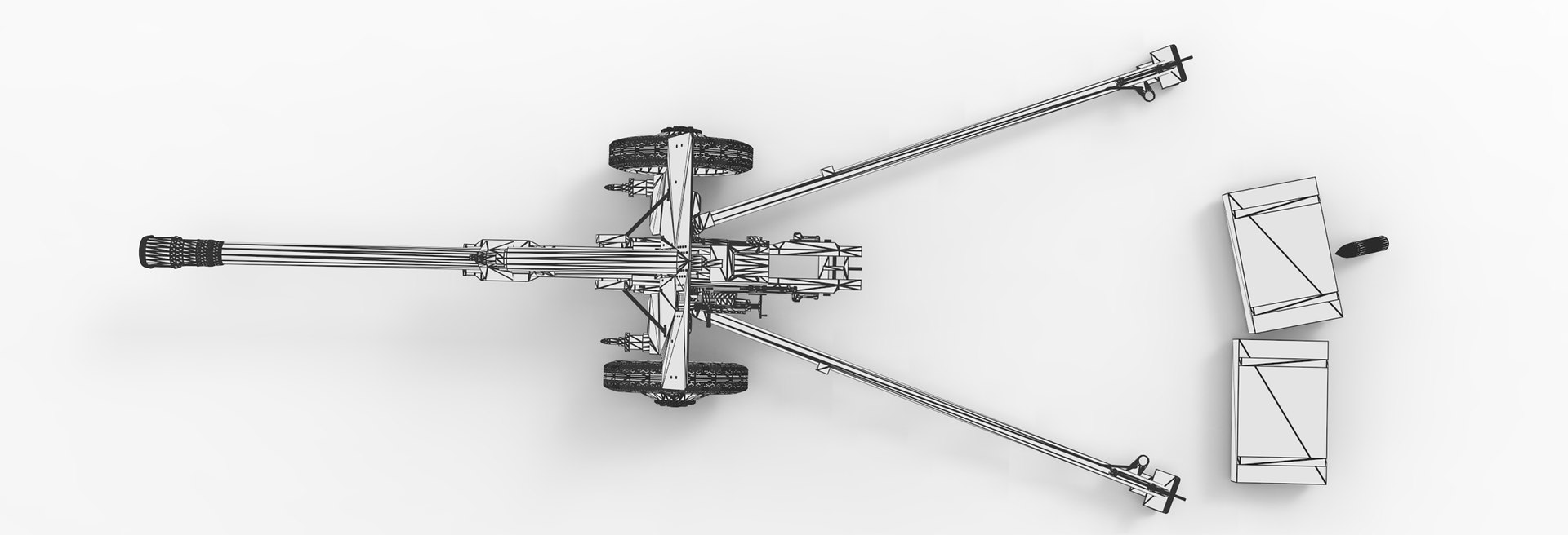 ZIS-3 76MM GUN 3D Model - TurboSquid 1728559