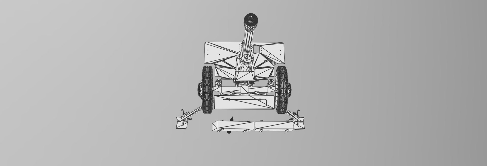 ZIS-3 76MM GUN 3D Model - TurboSquid 1728559