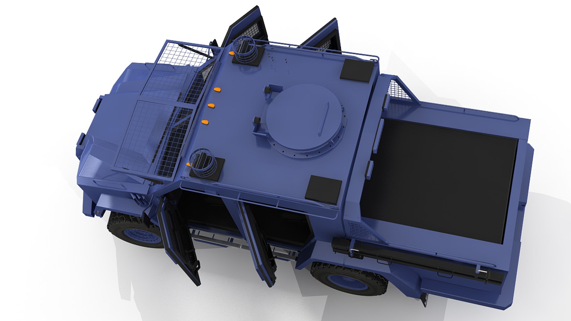 3D BearCat X3 3D Model - TurboSquid 1840913