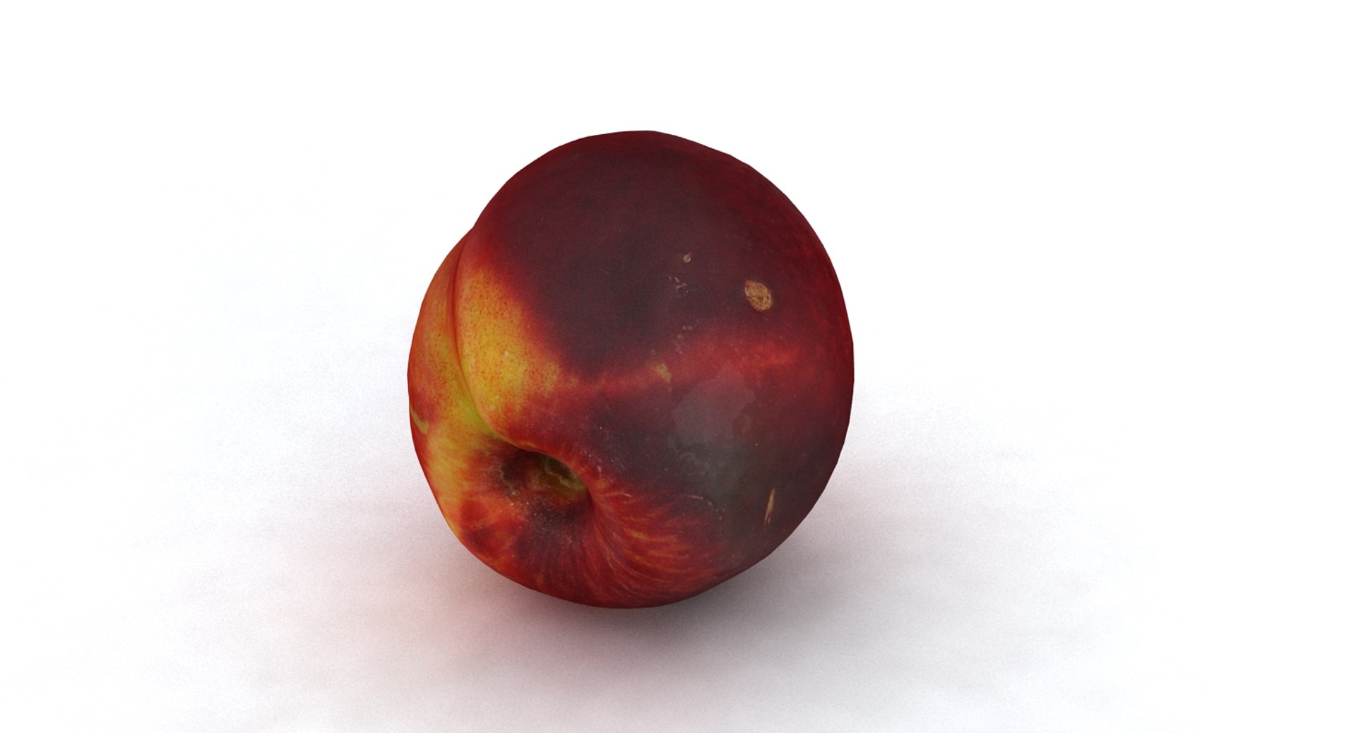 3d nectarine model