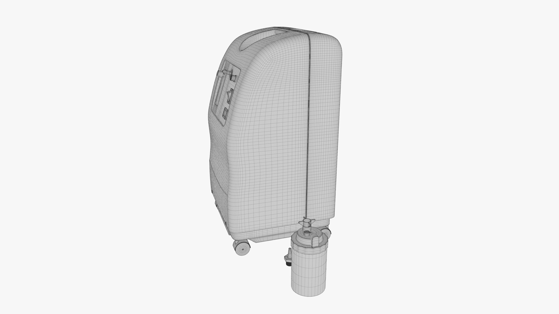 Oxygen Concentrator 3D Model - TurboSquid 1899821