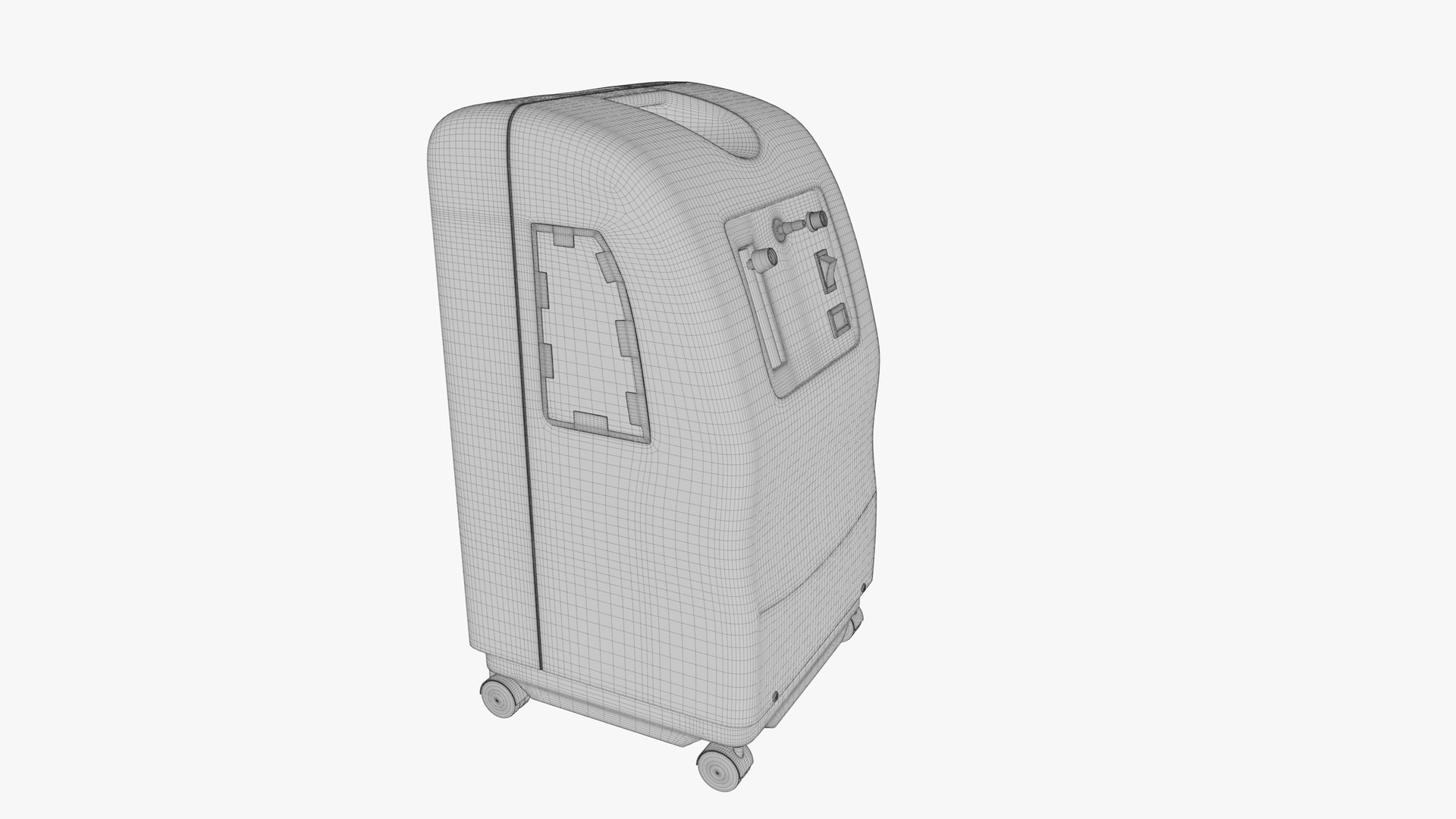 Oxygen Concentrator 3D Model - TurboSquid 1899821