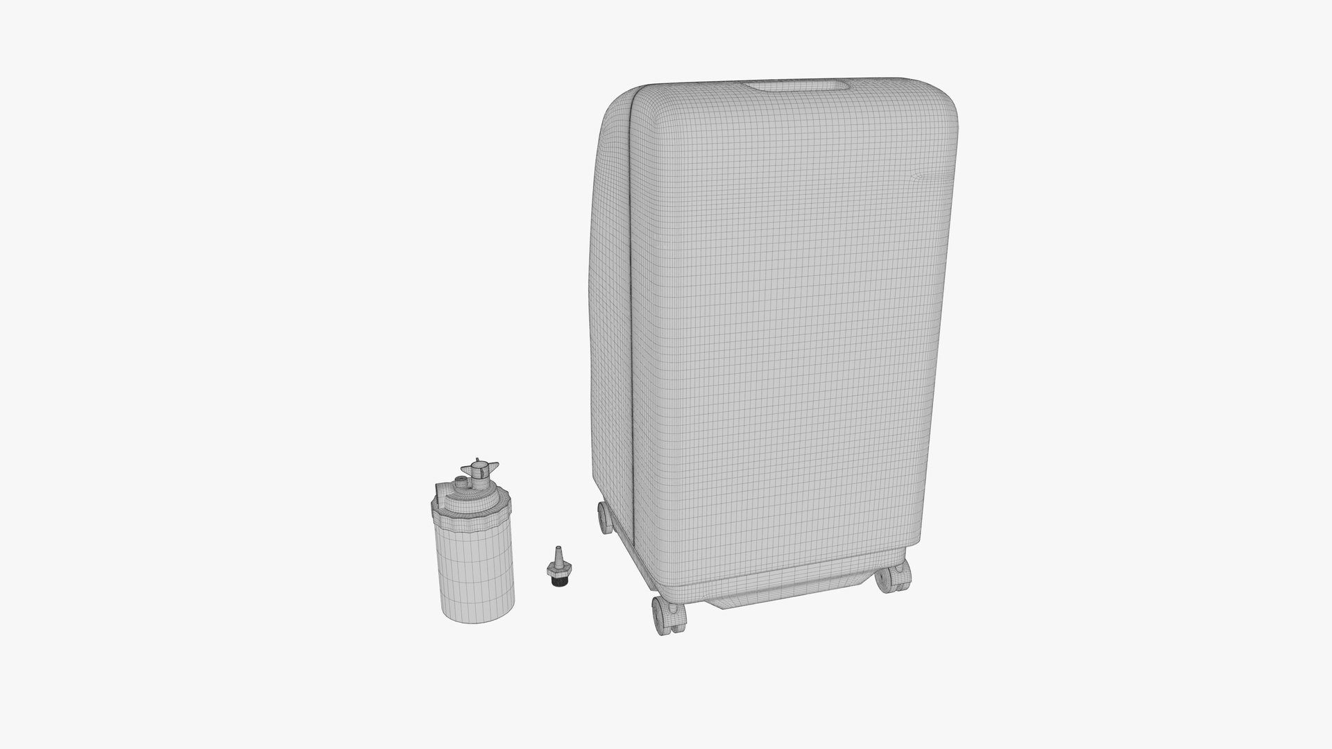 Oxygen Concentrator 3D Model - TurboSquid 1899821
