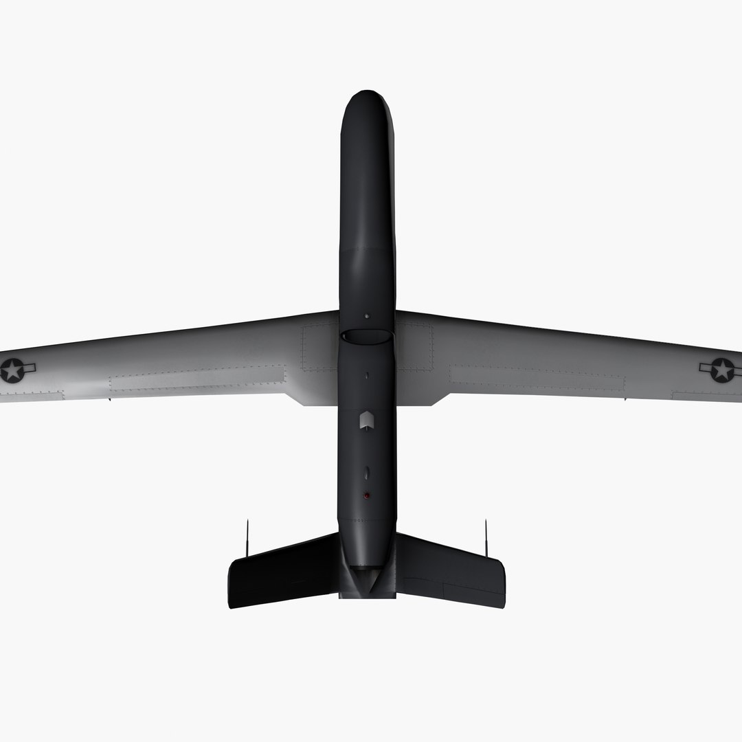 3d Model Rq-4 Global Hawk Uav Drone